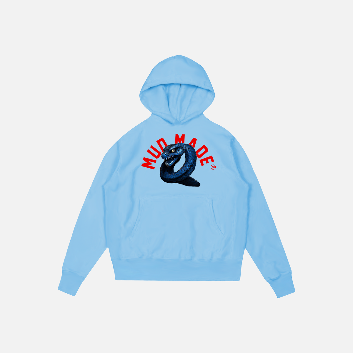 Mud Made Hoodie (Blue Racer Snake) – MUD MADE